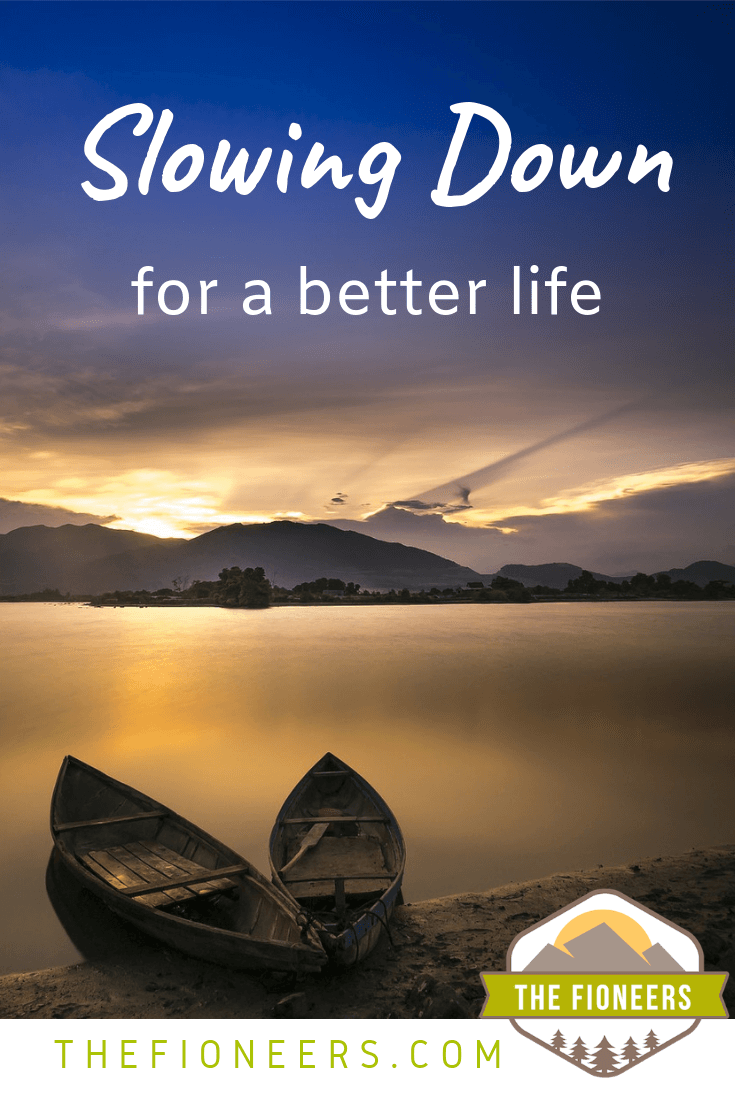 Slow Down in Life - The Fioneers